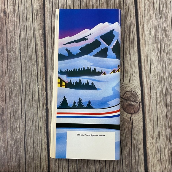 Other | Vintage Amtrak National Train Timetables Booklet Brochure 1989 ...